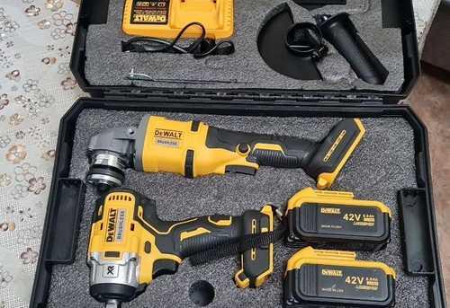 Гайковерт и ушм 2в1 Dewalt