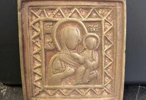 Старинная икона богородица