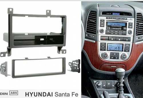 Переходная рамка Hyundai Santa Fe 07/12 1din