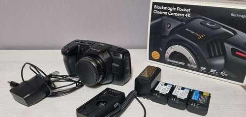 Blackmagic pocket cinema camera 4k