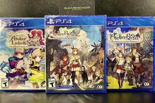 Игры серии Atelier PS4