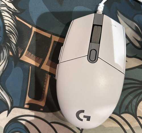Logitech g102 белая