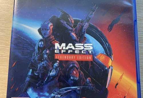 Mass effect legendary edition диск ps4