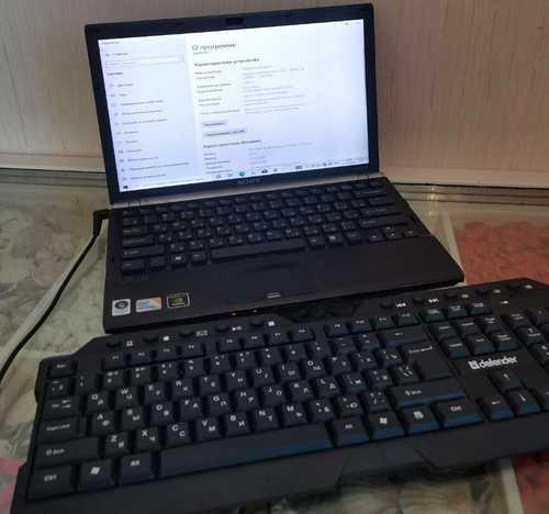 Ноутбук sony vaio