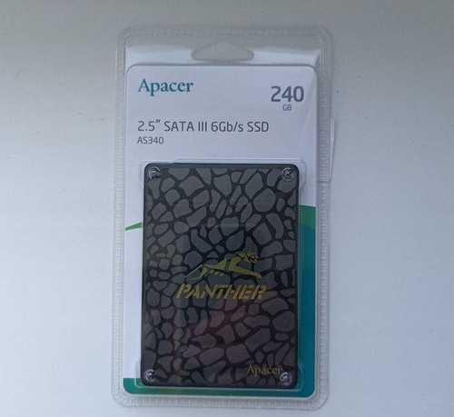 SSD 240GB Apacer AS340 (новый)