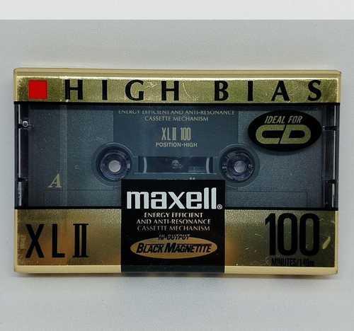 Новая Аудиокассета Maxell XL ll 100