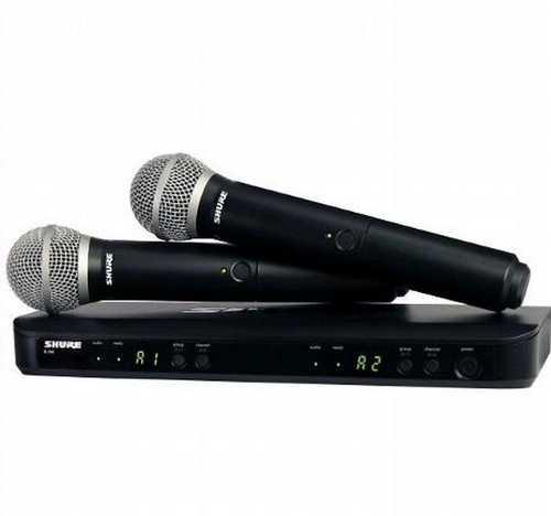 Новый BLX288E/SM58-M17 Shure A066754 двухканальная радиосистема