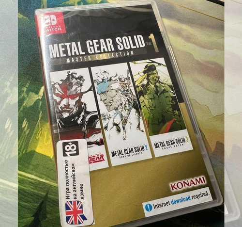 Metal Gear Solid Master Collection Nintendo Sw