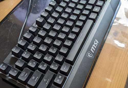 Игровая клавиатура msi gk30