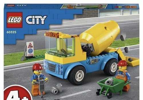 Lego City 60325 бетономешалка новый