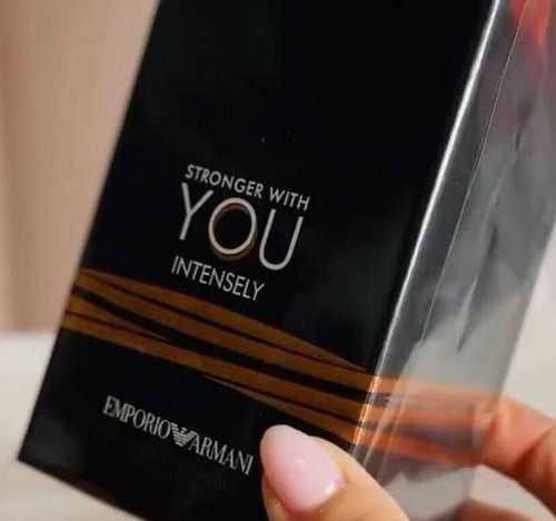 Emporio armani stronger with you intensely духи