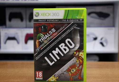 Trials HD+Limbo+Splosion Man Xbox 360 (англ, бу)