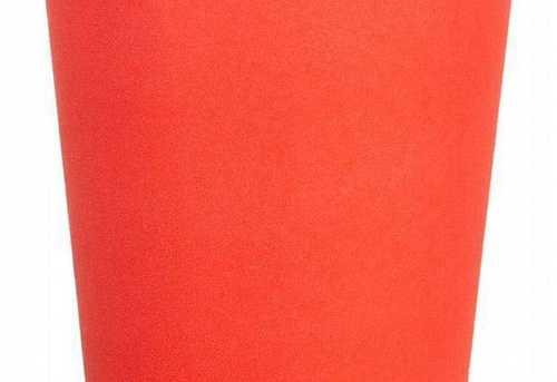 Стакан бумажный однослойный красный,330 мл, 50 шт
