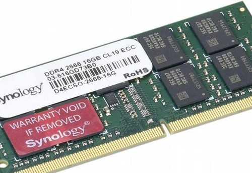 Synology RAM D4ecso-2666-16G DDR4-2666 ECC 16GB