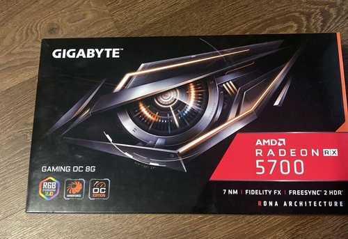 Видеокарта Gigabyte AMD Radeon RX 5700 gaming OC