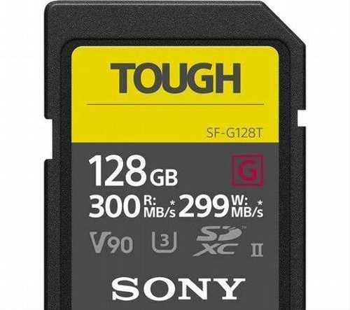 Защищенная карта Sony 256GB SF-G Tough sdxc 300MBs