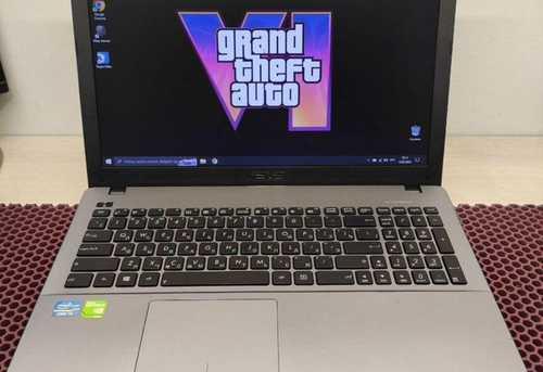Игровой ноутбук 15.6" ASUS K550C, 256 ГБ, Core i5-3337U, RAM 8 ГБ, GeForce GT 720M 2 ГБ