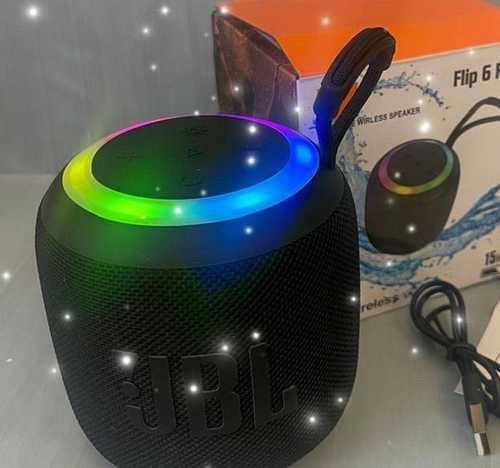 Беспроводная колонка Flip 6 RGB подсветка