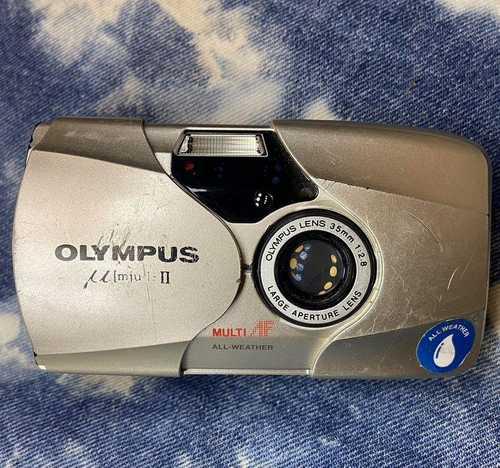 Плёночный фотоаппарат Olympus Mju II