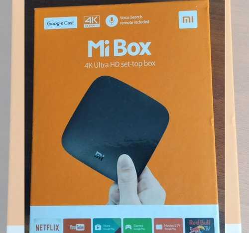 Tv приставка Mi box 4k ultra