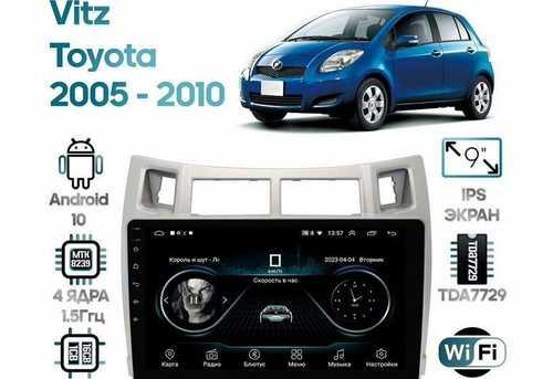 Штатная магнитола Toyota Vitz 2005 - 2010