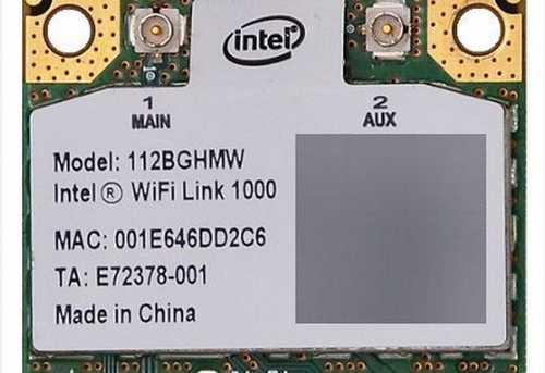 Модуль Wi-Fi mini-PCI-e intel 112bghmw