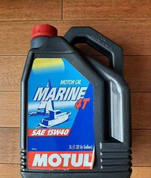 Масло дизельное Motul 15W40 4T marine 5л