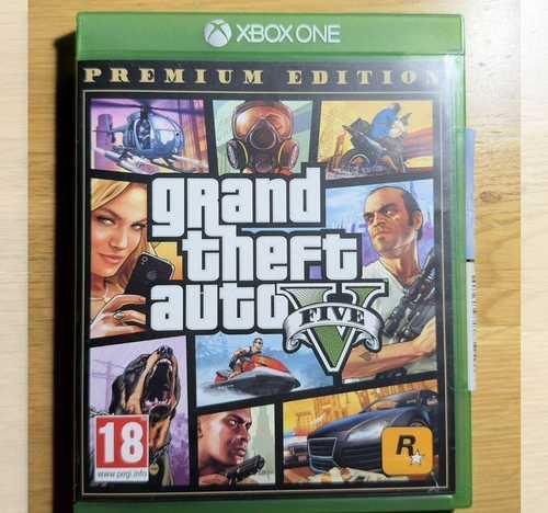 Диск Grand Theft Auto V Premium Edition для Xbox