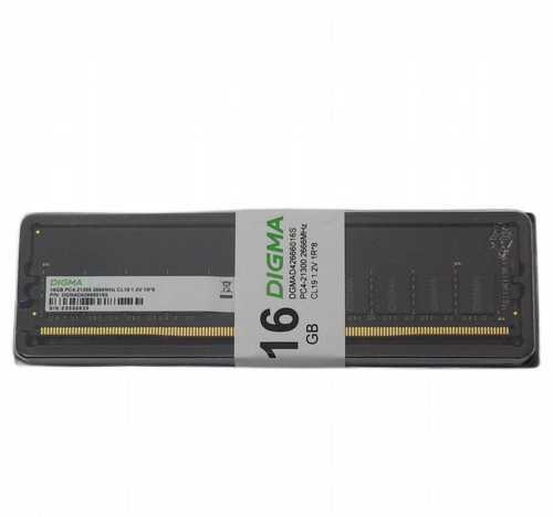 Оперативная память dimm 16Gb DDR4 2666MHz*Digma*