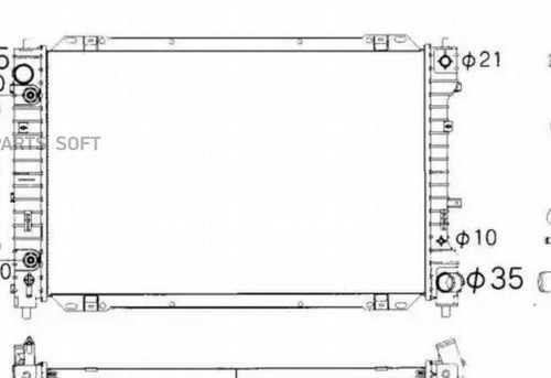 Радиатор Ford Maverick 00-04, Mazda Tribute 2.0i 1