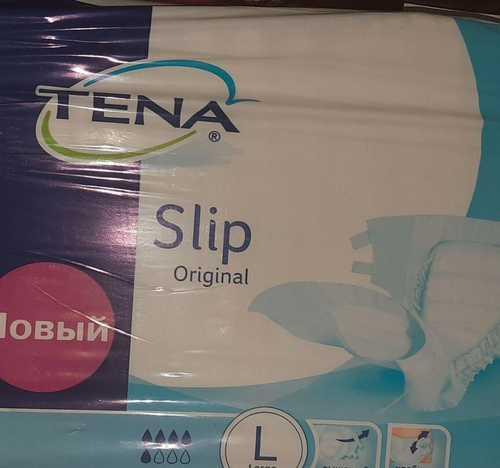 Памперсы для взрослых tena slip original l 30 шт
