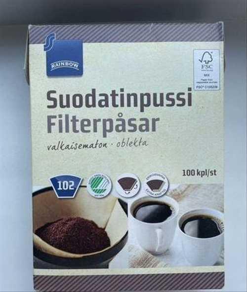 Фильтры для кофеварок небеленые