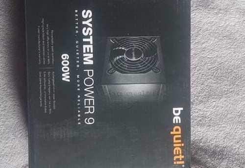 Be quiet system power 9 600w