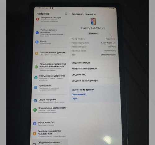 Планшет Samsung galaxy tab s6 lite