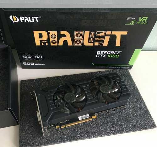 Видеокарта gtx 1060 6gb palit