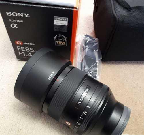 Sony FE 85mm F1.4 GM отличный объектив