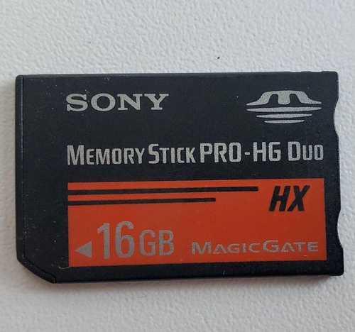 Sony memory stick pro duo 16gb