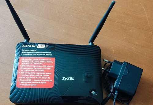 Wifi роутер zyxel keenetic lite 2