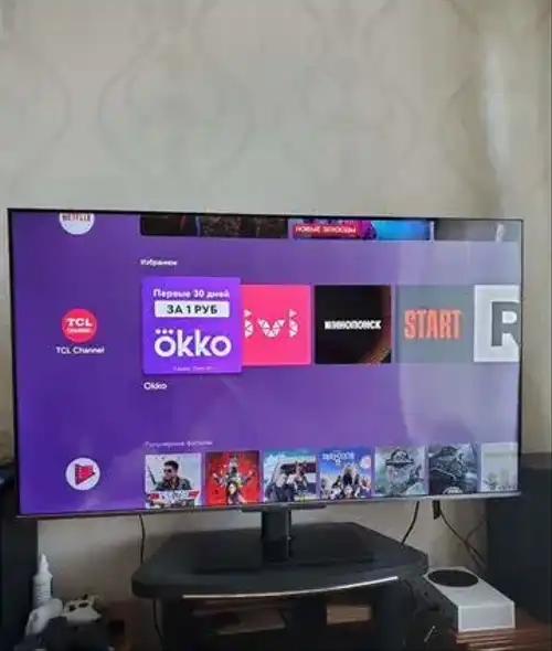 Qled 55 телевизор TCL 55C725 на гарантии