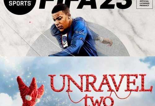 FIFA 23 + unravel two (Фифа 23) PS4