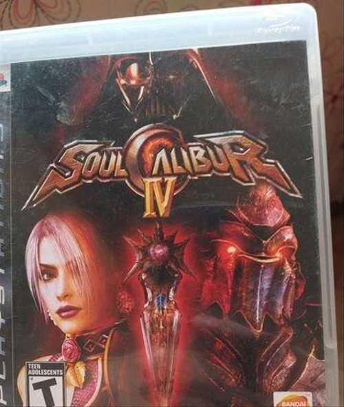 Игра диск для Ps3 Soul Calibur 4 типа Tekken a