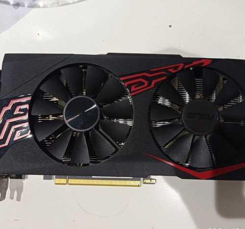 Видеокарта asus rx570 4gb