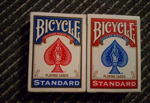 Игральные карты bicycle standard. 2 колоды
