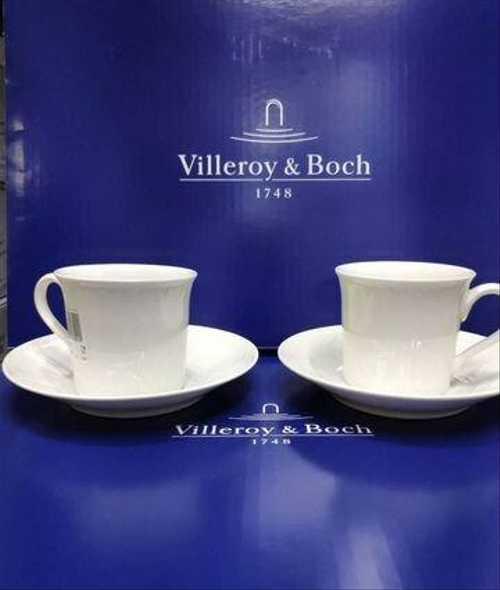 Villeroy Boch Чайные, кофейные пары 0.2л. Новые
