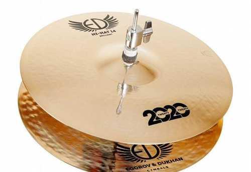 ED2020HH13BR 2020 Brilliant Hi-Hat Две тарелки 13