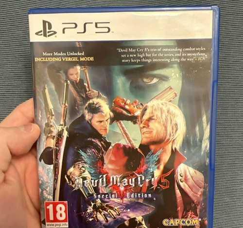 Devil May Cry 5 Specia Edition PS5 (русские субтит