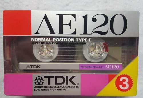 Аудиокассеты TDK AE 120 pack 3
