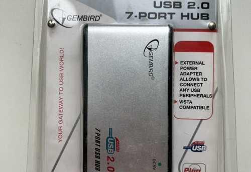Разветвитель USB 2.0 Gembird UHB-C247