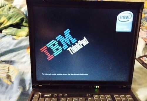 Ноутбук ibm thinkpad