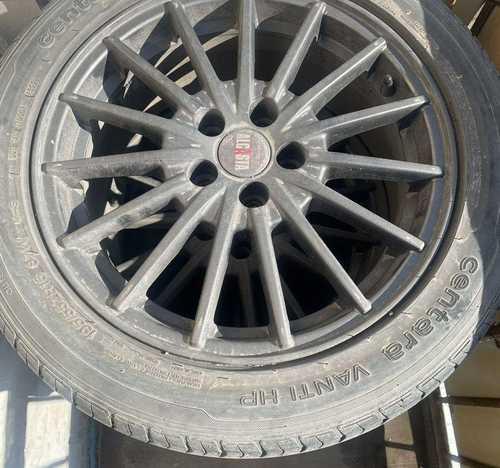 Колеса в сборе r16 летние vw polo, rapid